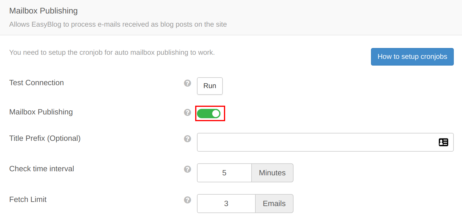 How To Set Up Cron Job For EasyBlog